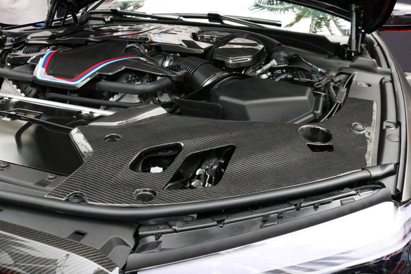 DINMANN CF | BMW G30 F90 | 5 SERIES AND M5 oem headlight covers cowl r